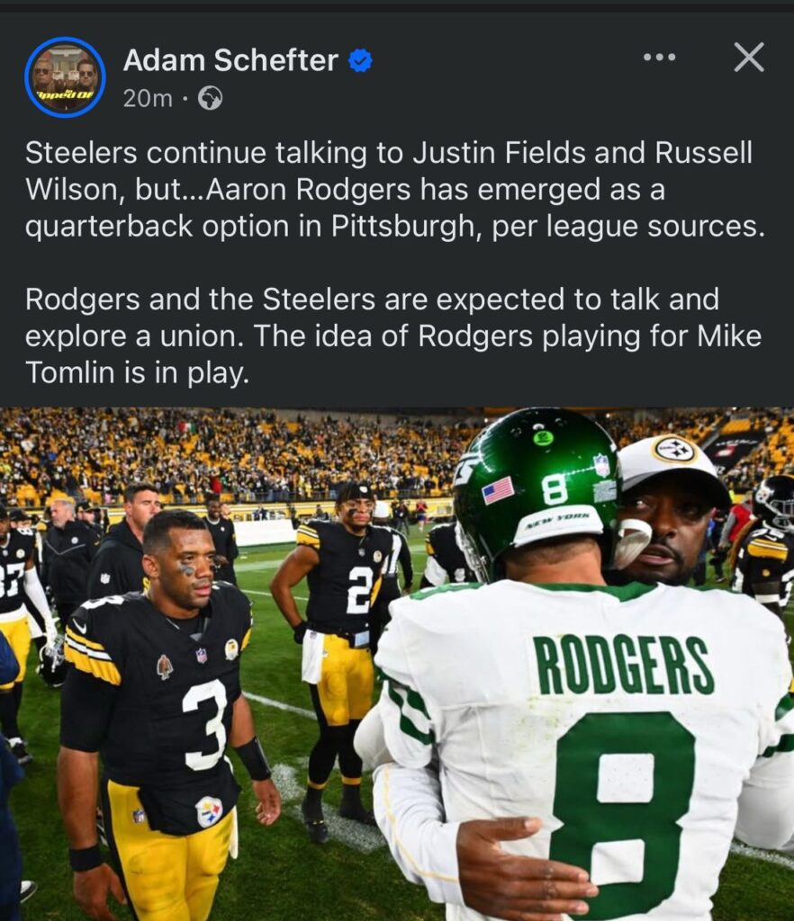 BREAKING: Pittsburgh Steelers Sign Aaron Rodgers to Massive Contract in ...